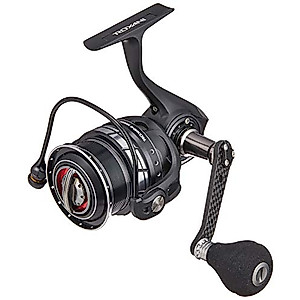 Abu Garcia Spinning Reel Roxani 3000SH 2018 Model, Shallow Spool, High Gear, Carbon Handle, Salt Compatible