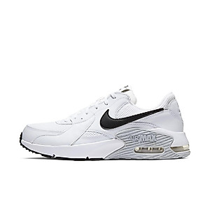 Nike Men's Air Max Excee Sneaker, Bianco White Black Pure Platinum, 8.5