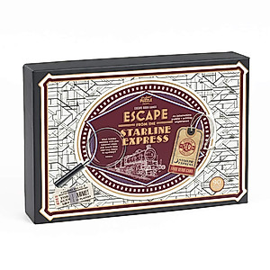 Escape from The Starline Express - Escape Room Game - Multiplayer Brain-Teasing Game / Escape The Room Game by Professor Puzzle.