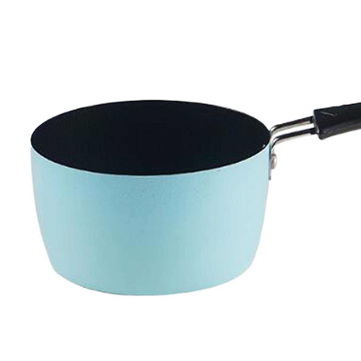 Milk Pan, Small Saucepan Cookware Butter Warmer, Sauce Pan Soup Pot, Sauce Pan for Outdoor Stove Top Breakfast, Induction Cooker, Blue