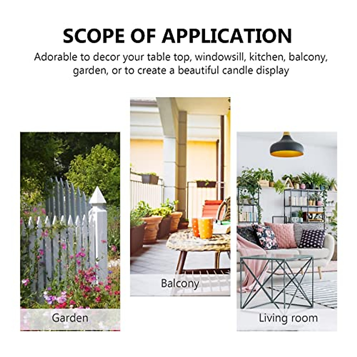 Yardwe Over The Rail Flower Pot Holder for Railings Planter Iron Fence Planters Hanging Planter Pot Container 16.5x10.5x20cm (Black)