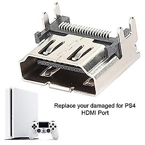 TRAZ for Port, Stable Output for Port Socket Interface Connector Replacement,for Game Console,for Game Player,for Game Lover