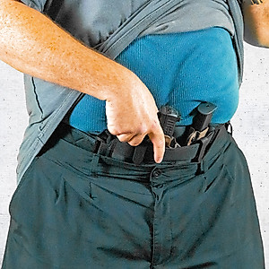 Clip & Carry STRAPT- TAC Belly Band Holster | Use with Any IWB Kydex Gun Holster for Concealed Carry, (kydex Holster not Included)