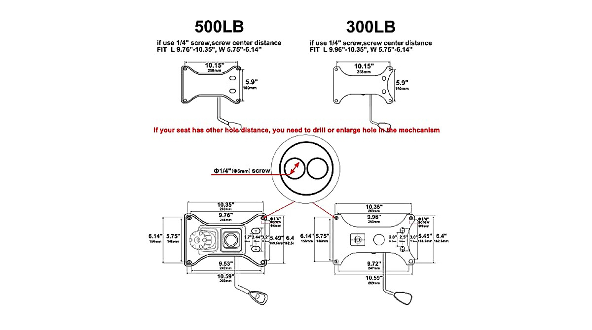 Heavy Duty Office Chair Tilt Mechanism - Supports 500 lbs | MySit
