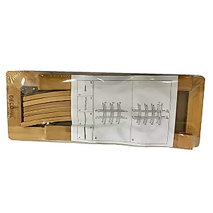 DECOMIL - 12 Bottle Samurai Style Stackable Modular Wine Rack Wine Storage Rack Solid Bamboo Wine Holder Display Shelves, Wobble-Free (12 Bottle Capacity - Samurai Style Capacity)