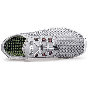 DOUSSPRT Women's Water Shoes Quick Drying Sports Aqua Shoes Size 8