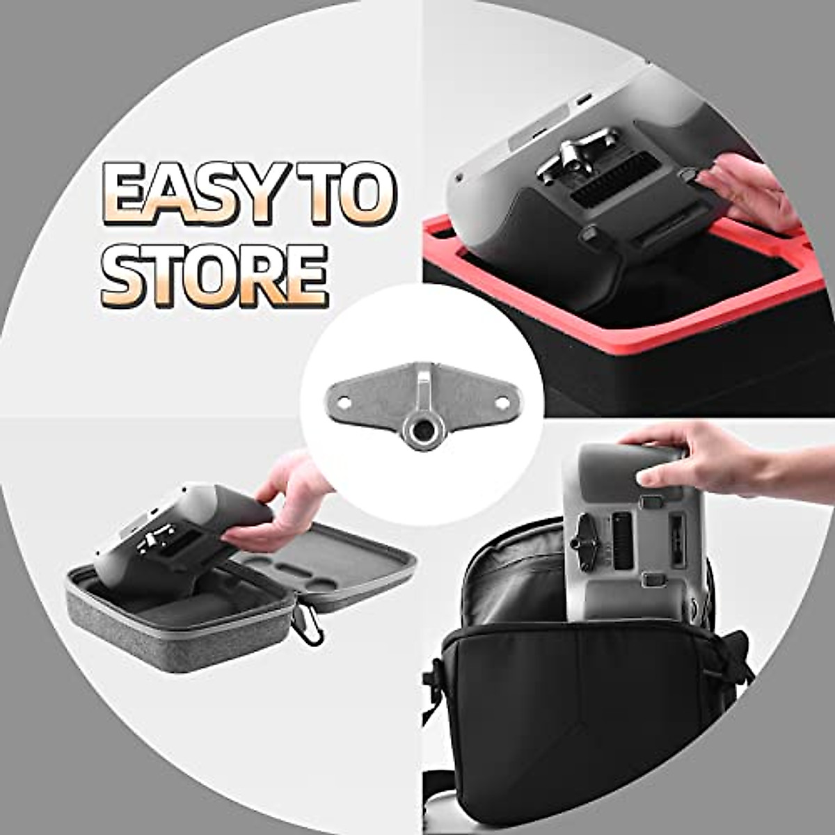 HeiyRC Mini 3 Pro Lanyard,For DJI RC Neck Strap Adjustable Shoulder Tape Band Soft,Compatible with DJI Mini 3/Mini 3 Pro Accessories