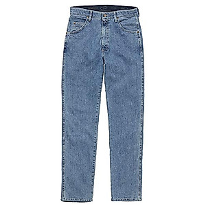 Wrangler Men's Performance Series 5 Pocket Regular Fit Denim Jeans - Mid Wash, Mid Wash, 36X32
