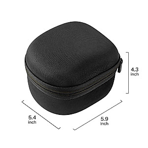 Storage Hard Travel Case Compatible with Howard Leight Impact Electric awesafe Shooting Earmuff and Walker's Razor Slim Muff