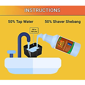 Shaver Shebang replacement for 14 Panasonic WES4L03 cleaner packets