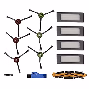 Accessories Kit for Yeedi Vac Station Robotic Vacuum Cleaner, Replacement Brush and Filters For Sweeper Accessories for Yeedi VAC VACmax VAC Station