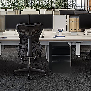 3 Drawers Filing Cabinet Office Drawers with Keys 19.69 D x 15.35" W x 23.62" H, Fully Assembled,Heavy Duty Filing Cabinet Vertical File Under Desk for Legal/Letter/A4 File, (Black)