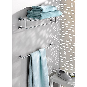 Grohe 40509001 Essentials Cube 24 In. Towel-Rail, StarLight Chrome