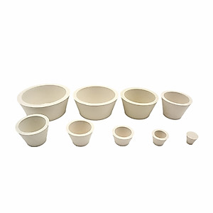 Buchner Funnel Vacuum Sealing Adapter Flask Seal Set of 8 Sizes