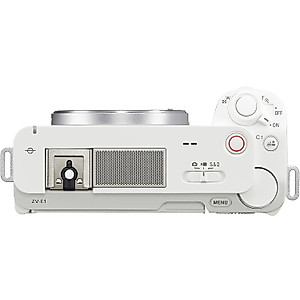 Sony Alpha ZV-E1 Full-frame Interchangeable Lens Mirrorless Vlog Camera - White Body