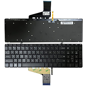 GinTai Laptops Keyboard Backlit US Replacement for HP Spectre X360 15-CH 15T-CH000 15-DF L30531-DH1 92.NEZBQ.J1N 15-CH008CA 15-CH010CA 15-CH011DX 15-CH011NR 15-CH012NR 15-CH015NR 15-CH017NR 15-CH075NR