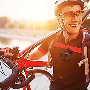 Magnetic Neck Selfie Holder, Action Camera Mount Quick Release Plate, Chest Shoulder Support Angle with Joint Mount, for Gopro Hero 5 6 7 8 9 10 Black AKASO DJI Action iPhone