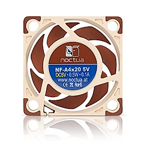 Noctua NF-A4x20 5V, Premium Quiet Fan, 3-Pin, 5V Version (40x20mm, Brown)