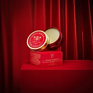 King’s Armour Beard Balm (1.69 oz)–Styles, Strengthens, Softens and Grooms Beards and Mustaches – Natural Beard Balm for Men with Argan, Jojoba and Sweet Almond Oils