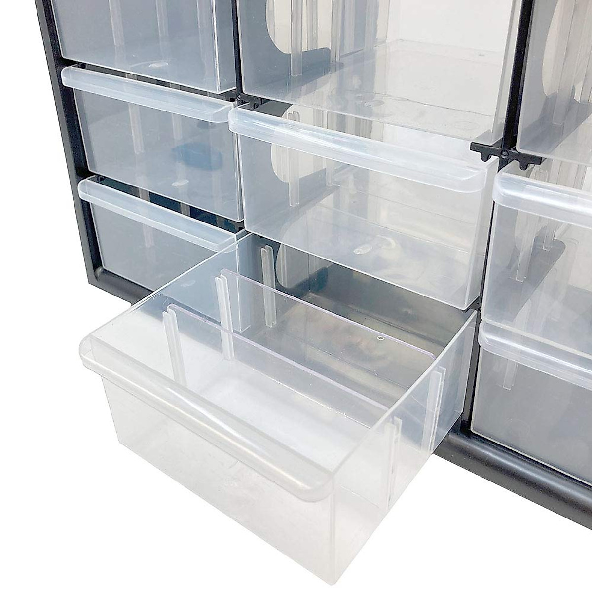 Autumn Dividers for Plastic Storage Hardware Cabinet with Large Drawers, for Craftsman, Stanley, Black+Decker, ArtBin, Pack of 14