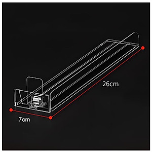Zfmnoyev Store Display Shelves, Automatic Cigarette Pusher Shelf, 70 PCS Shelf Pusher Spring Loaded Organizer, for Market Store Retail(7x26cm)