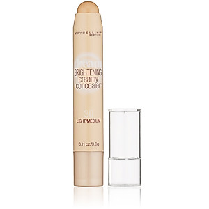 Maybelline Dream Brightening Creamy Concealer, Light/Medium, 0.11 oz.
