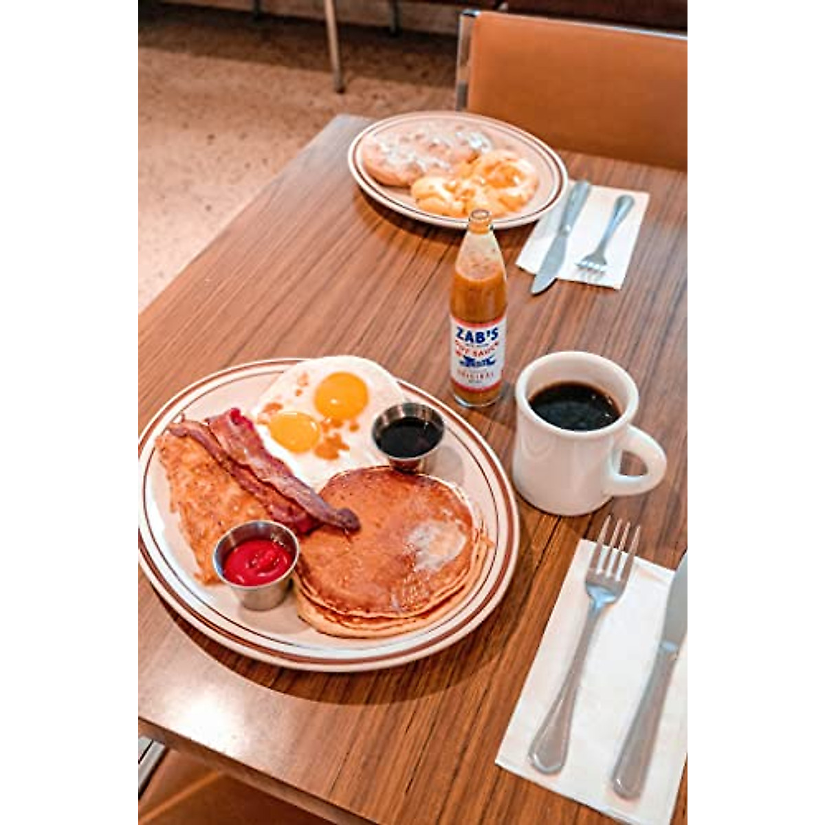 Zab's Original and St. Augustine Style Hot Sauce 2-Pack Bundle, Classic Hot Sauce Set, Signature Slow Burn from Rare Datil Peppers, Gift for Hot Sauce Lovers, Food Lovers and Home Cooks, GF/Vegan, Made in USA, (6 Fl. Oz., 2 count with Vintage Design Kraft