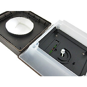 2 Pack Solar Powered Copper Outdoor Garden Deck Patio Fence Pathway Post Light