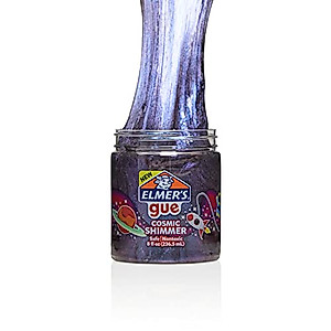 Elmer's Gue Premade Slime, Variety Pack, Includes Clear Slime, Scented Slime, Glitter Slime, 4 Count