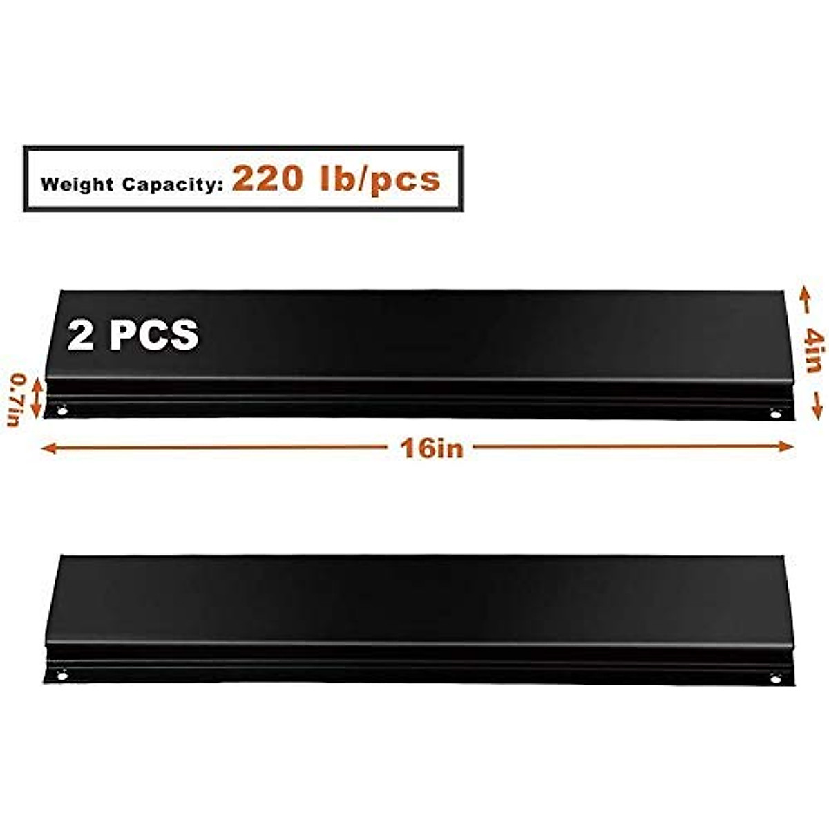 Wallmaster 8-Bin Storage Bins Garage Rack System & Garage Storage Tool Organizer System Heavy Duty Tools