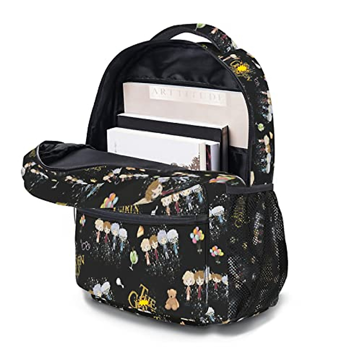 The Gold Girls Laptop Backpack Inspired TV Show Merchandise Backpacks All Over Print Travel Bookbag Friendship Gifts for Best Friends Women Funny Fans Lovers-17"