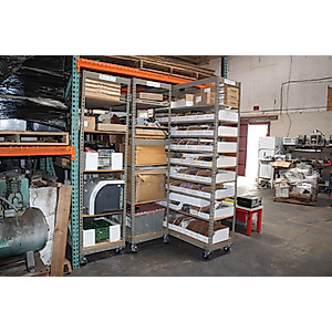 Stanly 4pc - Boltless Rack Mobility Kit with Casters