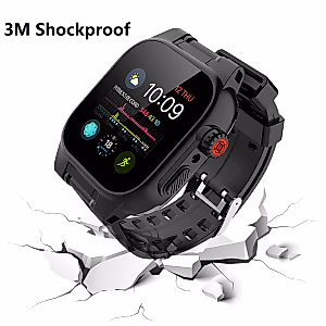 Apple Watch Series 3/2 42mm case, Built-in Screen Protector 360 Full-Body Protection, Shockproof Dustproof Waterproof Apple Watch Case 42mm Series 3 Series 2