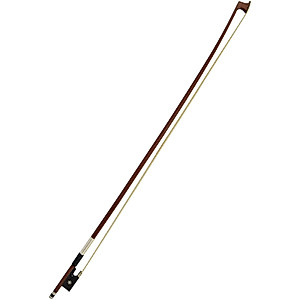 AMZZ 4/4 Full Size Student Violin Bow - Handcrafted Brazilwood Stick, Well-Balanced, Horsehair for 4/4 size violins and 12-13" violas（4 4 Violin Bow）