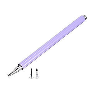 MECCANIXITY Stylus Pens for Touch Screens Magnetic 2 Fine Point Disc Universal Capacitive Pen Sensitivity for All Capacitive Touch Screen, Purple