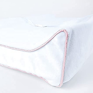 Cozy Cheekz Heated Changing Table Pad (with Grey Trim Cover), White, 1 Count (Pack of 1)