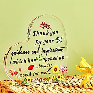 Artistic love shape for teacher gifts thank you gifts inspirational gift colleague gift office gift colleague resignation gift farewell gift friend thank gift nurse teacher souvenir thank parents gift