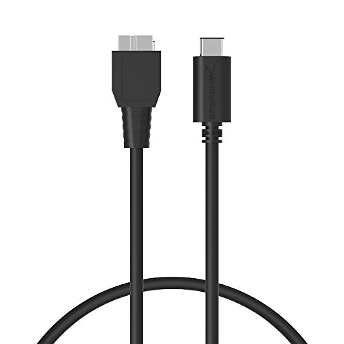 Sabrent USB-C to Micro-B Cable [2 1/2 Feet] (CB-CM8C), Black