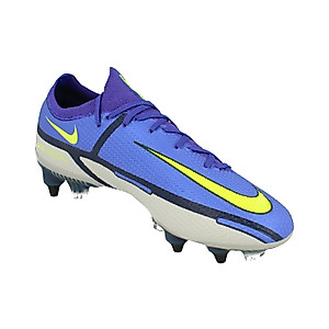 Nike Phantom GT2 Elite SG-Pro AC Mens Football Boots DC0753 Soccer Cleats (UK 6 US 7 EU 40, Sapphire Volt Grey Fog 570)