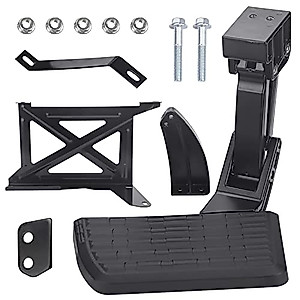 ZONFANT Rear Bed Step, Retractable Side Tailgate Step Compatible with 2014-2021 Toyota Tundra, Replace#PT392-34140 75316-01A