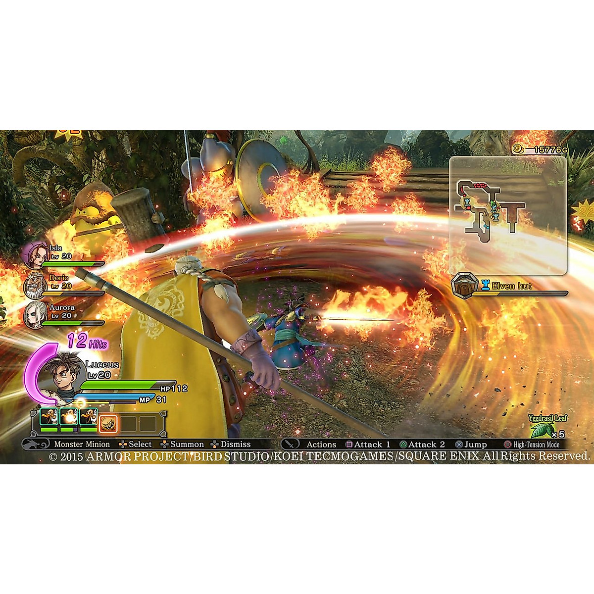 Dragon Quest Heroes: The World Tree’s Woe and the Blight Below