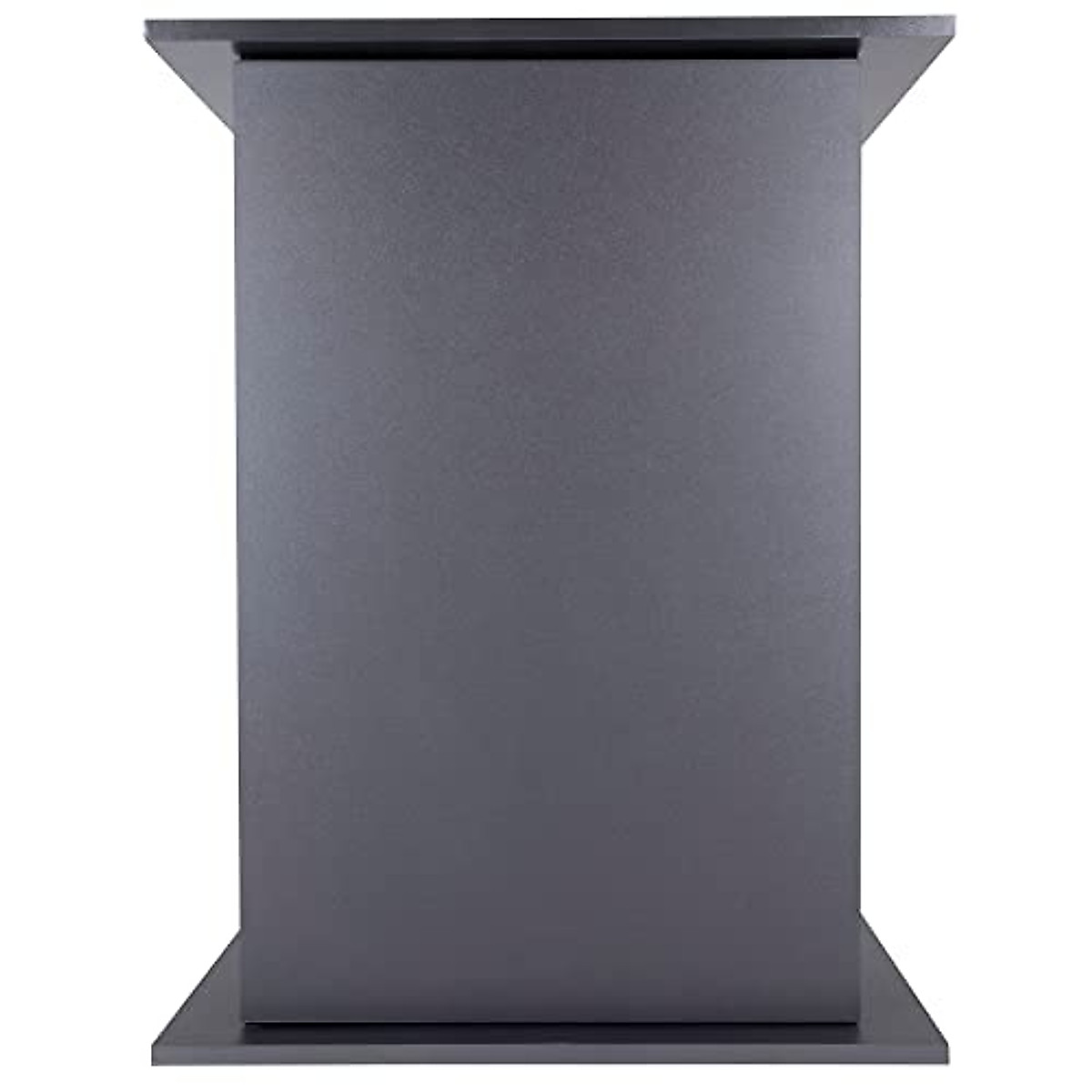 Aqueon Black Pedestal Aquarium Stand, 24" L X 24" W, 24 in