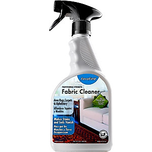 ForceField Fabric Cleaner - Professional Strength - Deeply Penetrates Water Safe Fabric & Fibers of Upholstery, Clothing, Rugs & Carpeting 22oz