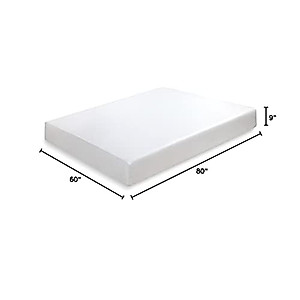 SLEEPLACE 9 Inch My Gel Deluxe Comfort Multi-Layered Memory Foam Mattress, QUEEN
