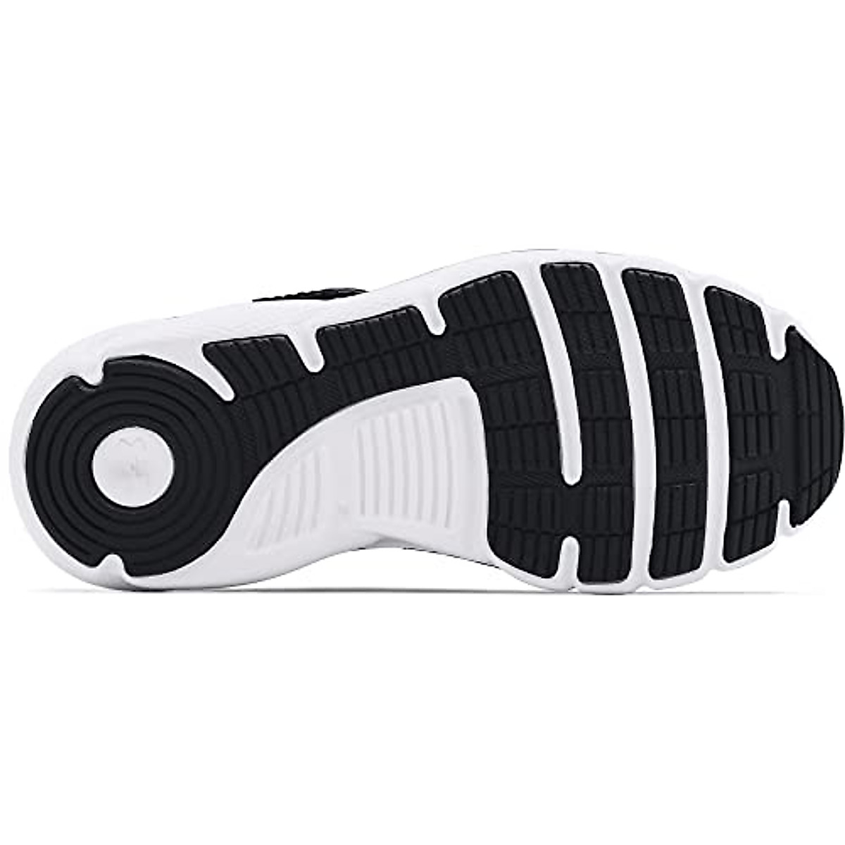 Under Armour Boys' Little Kid Pre School Assert 9 Alternate Closure, Black (001)/White, 1.5