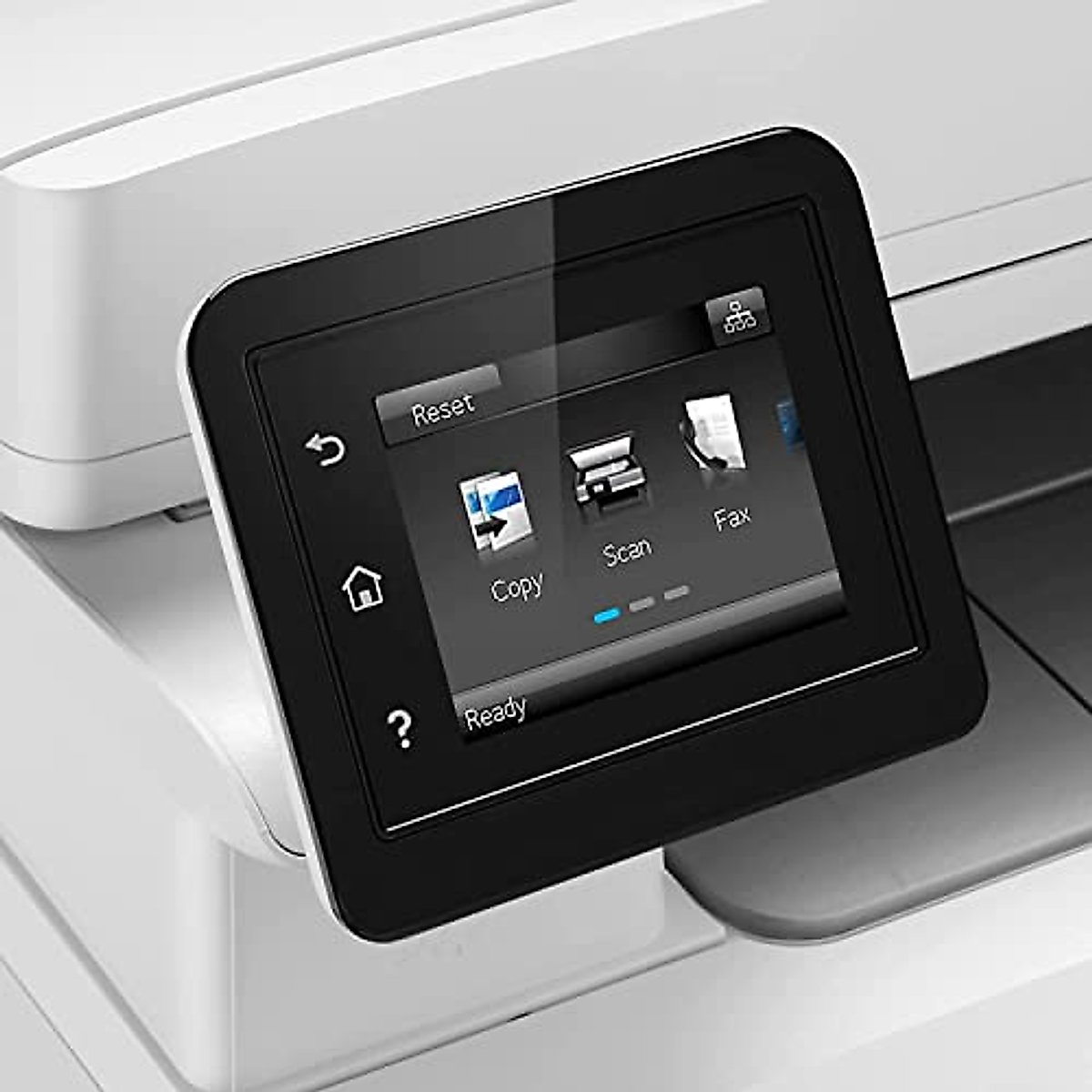 HP Color Laserjet Pro MFP M283cdw All-in-One Wireless Laser Printer, White - Print Scan Copy Fax - 22 ppm, 600 x 600 dpi, 8.5 x 14, 50-Sheet ADF, Auto Duplex Printing, Ethernet, Cbmoun Printer_Cable