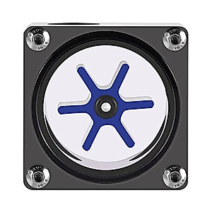 Fosa Meter Indicator, G1/4 Threaded 6 Impeller 3 Ways for PC Computer Water Cooling System