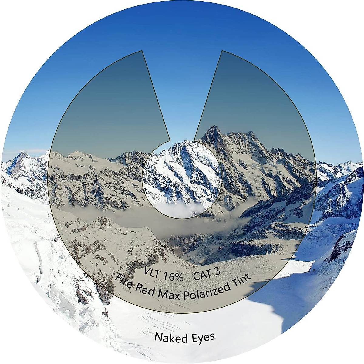 Tintart Performance Lenses Compatible with Oakley Scalpel OO9095 | Scalpel Asain Fit(AF) OO9134 Polarized Etched-Fire Red