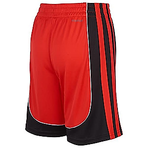 adidas Boys' AEROREADY Basketball Creator Shorts, Vivid Red, 6