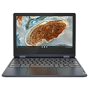 Lenovo 2022 IdeaPad Flex 3 11.6" HD 2-in-1 Touchscreen Chromebook (8-Core MediaTek MT8183, 4GB RAM, 64GB eMMC, Stylus, Webcam) Flip Convertible Home Education Laptop, IST Computers Pen, Chrome OS